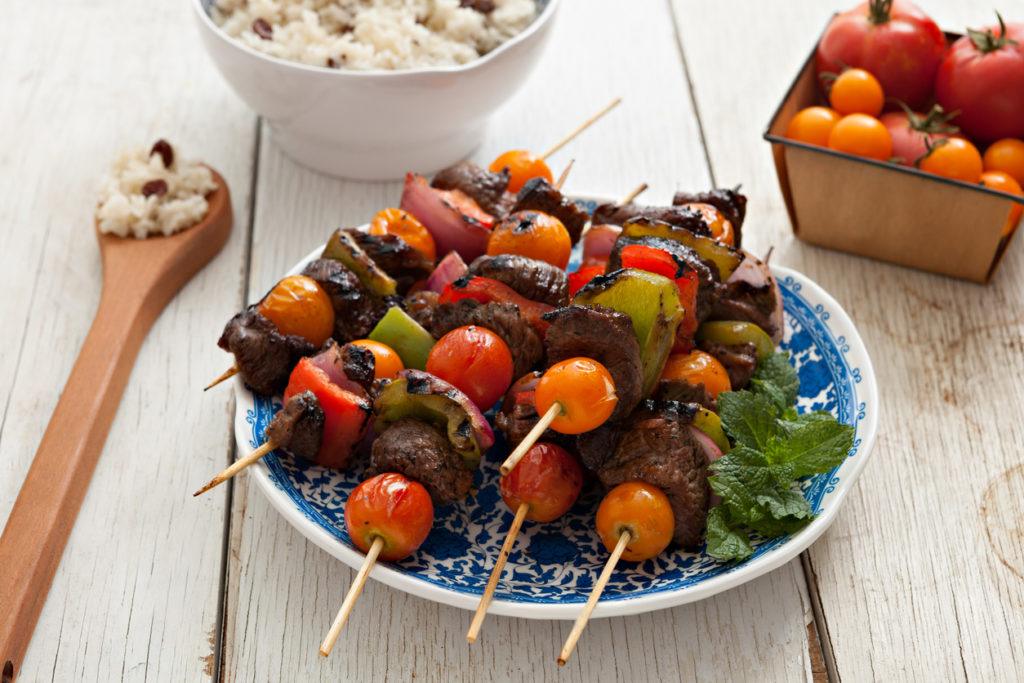 Mediterranean Beef Kebabs - Oliver's Markets