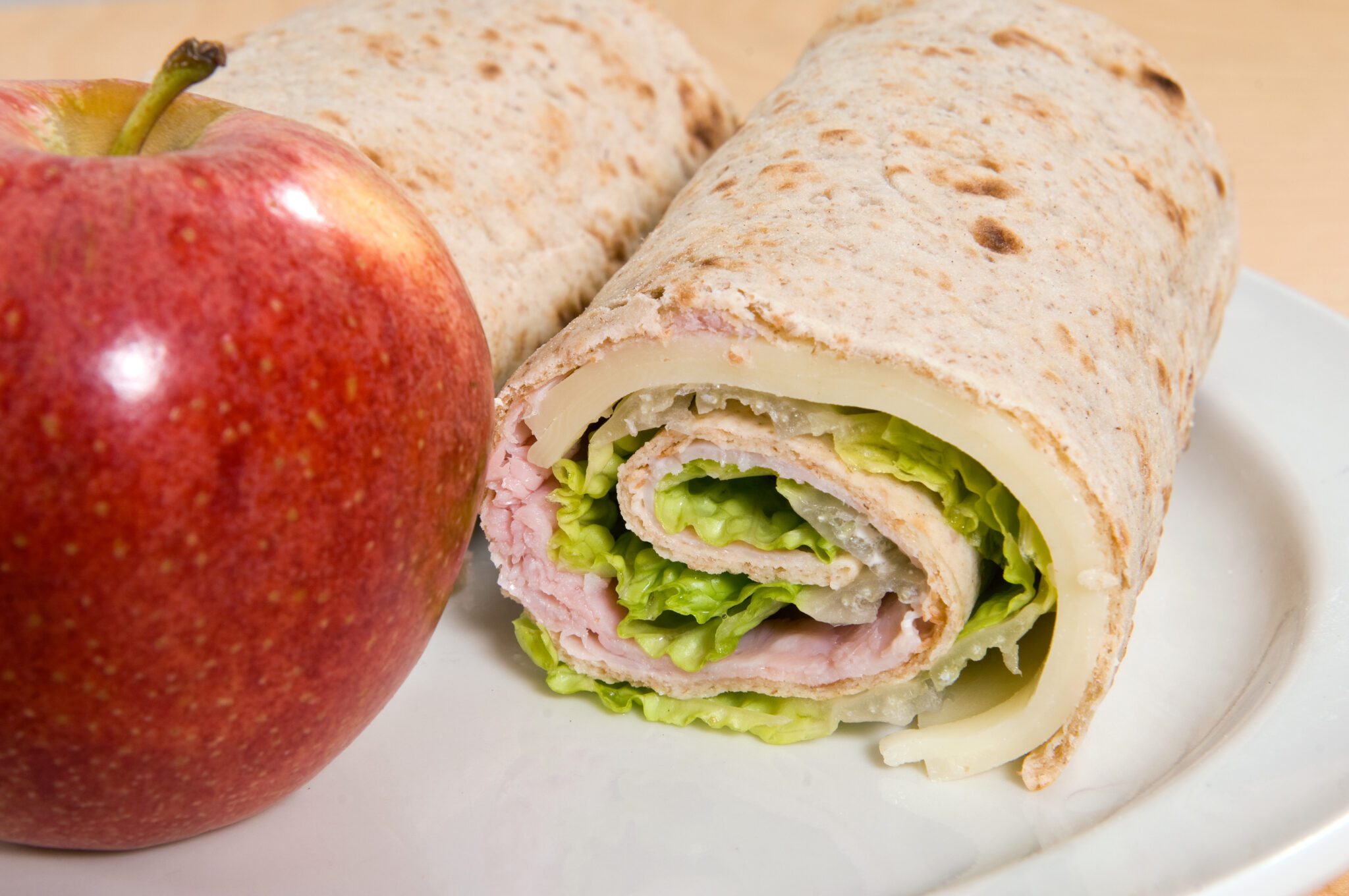 Ham and Swiss Lavash Wrap - Oliver's Markets