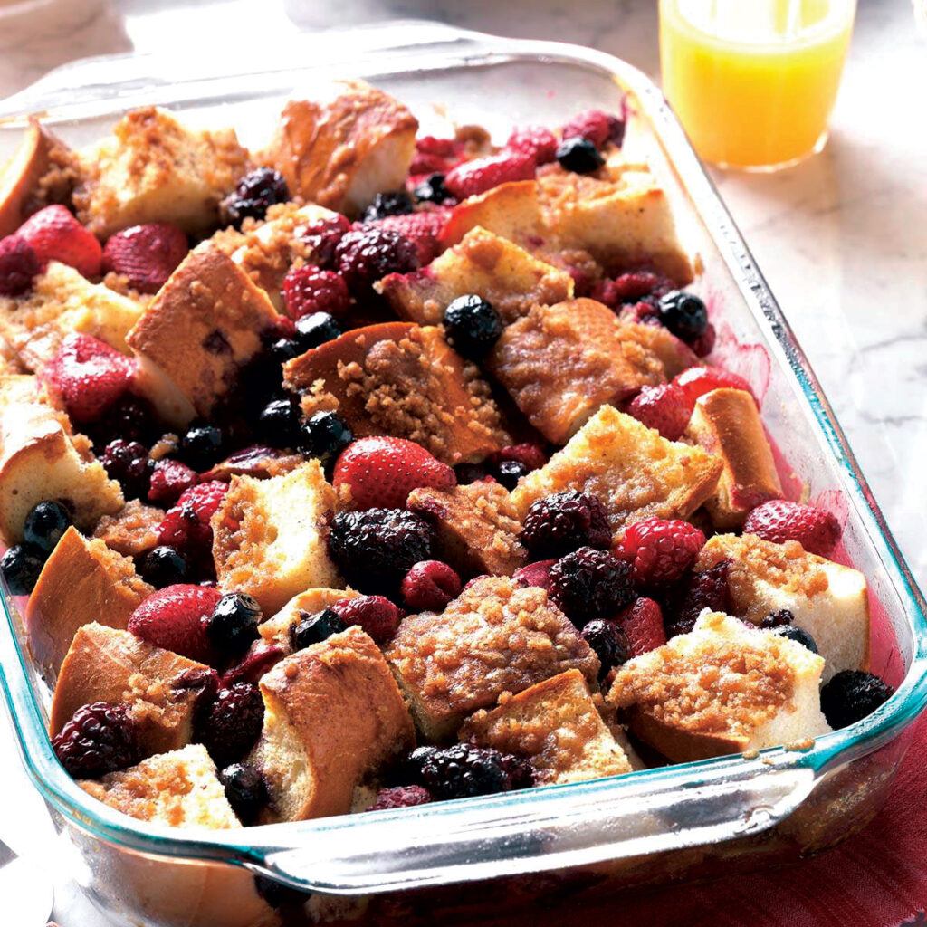 Mixed Berry French Toast Bake - Oliver's Markets