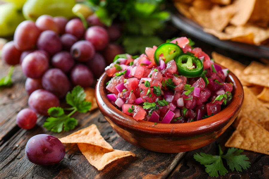 Red Grape Pico de Gallo - Oliver's Markets