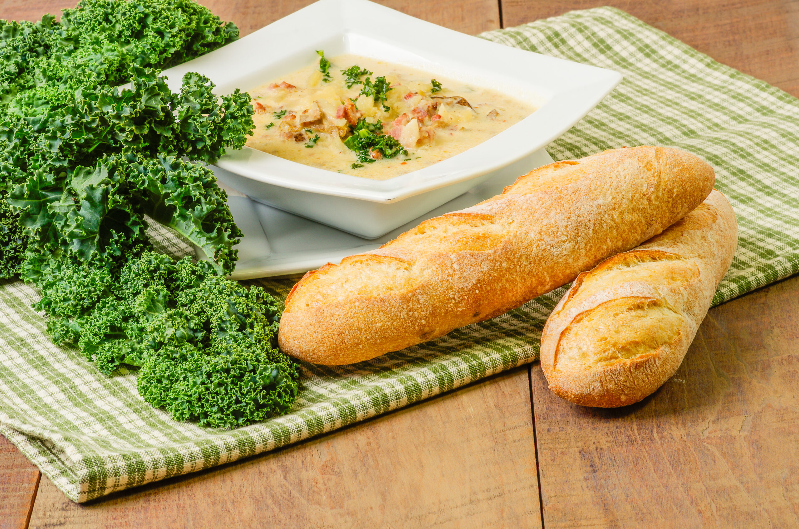 Creamy Potato, Sausage, & Kale Soup - Oliver's Markets