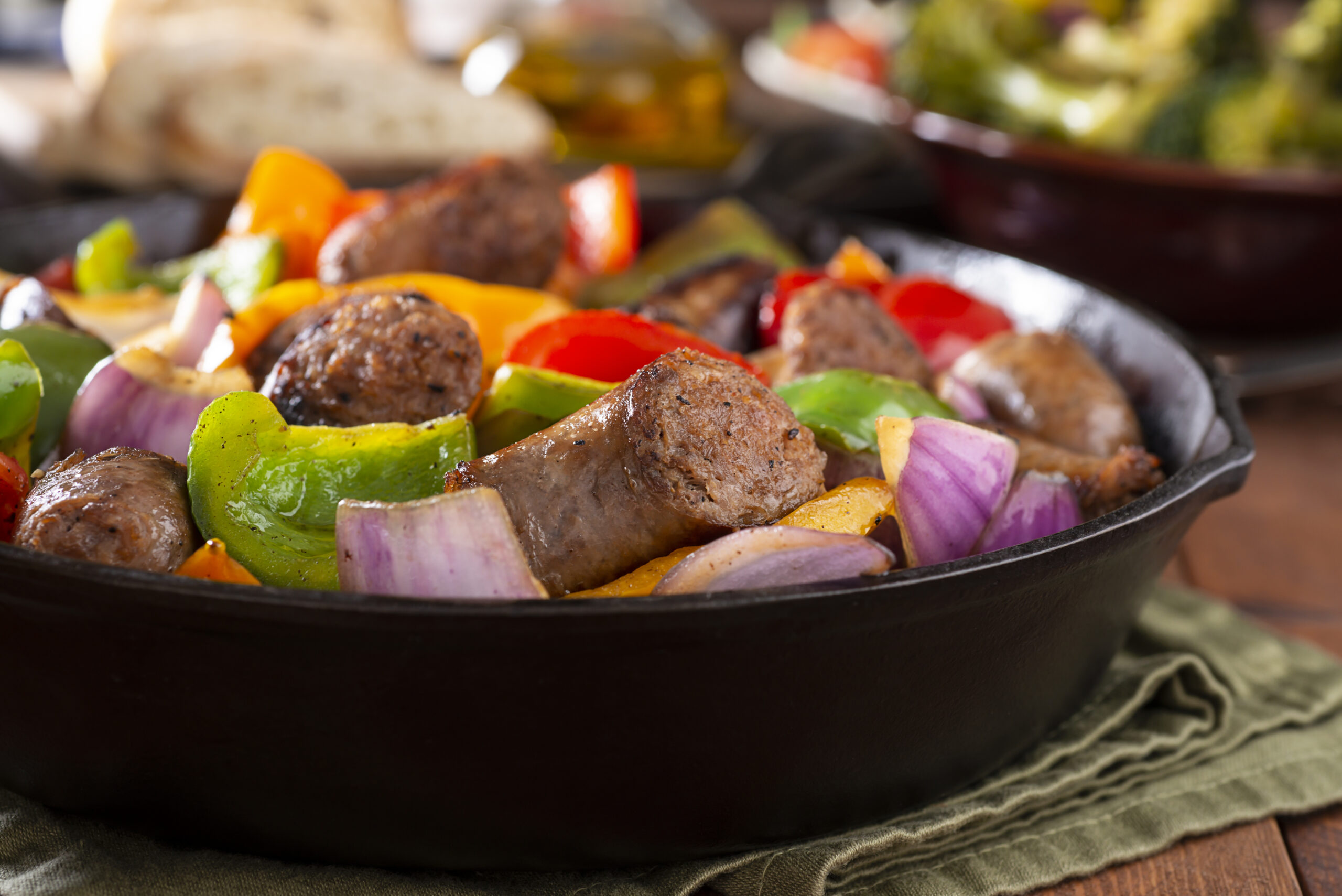 Andouille Sausage & Veggie Skillet - Oliver's Markets